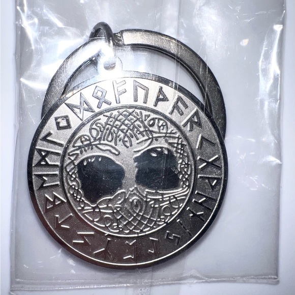 Accessories | 2 Tree Of Life Viking Runes Keychain New 2 With Any 1 ...